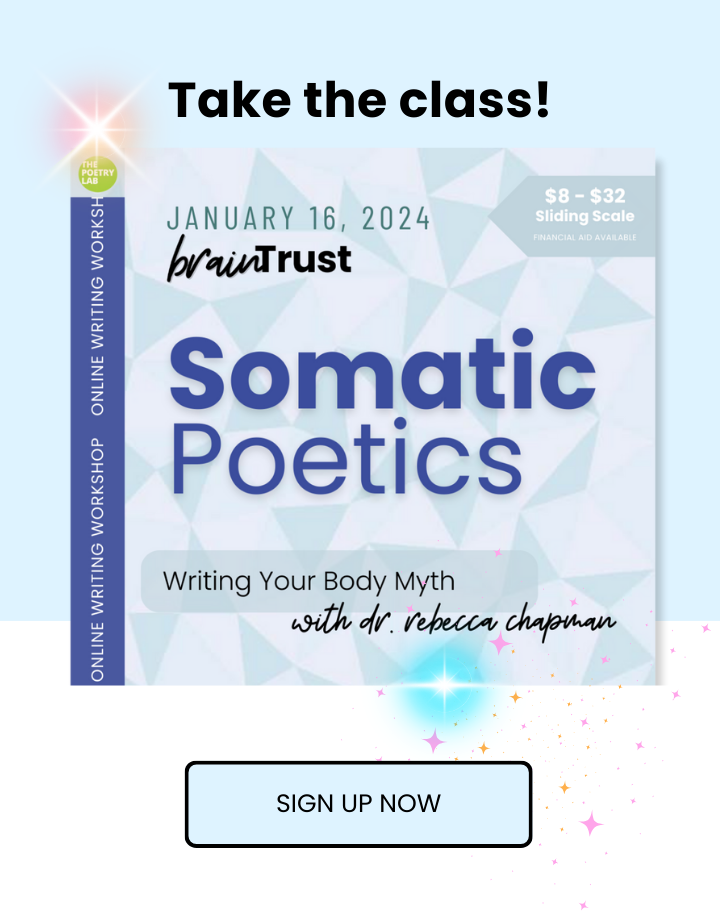 All the Feels: Understanding Somatic Poetry — The Poetry Lab
