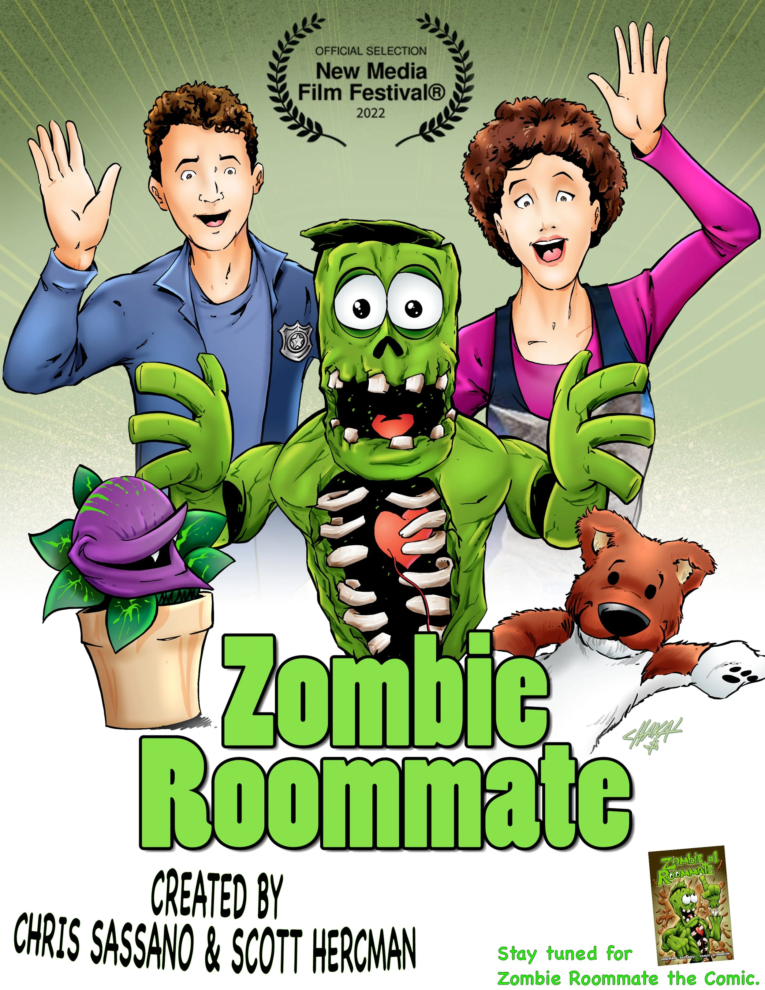 Zombie Roommate (Children's show/ Comic Book) — Scott Hercman