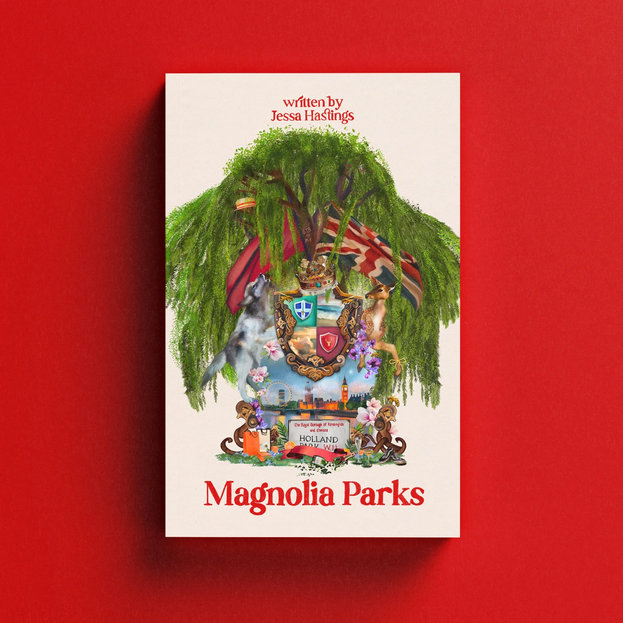 Book Cover Design | Magnolia Parks Book