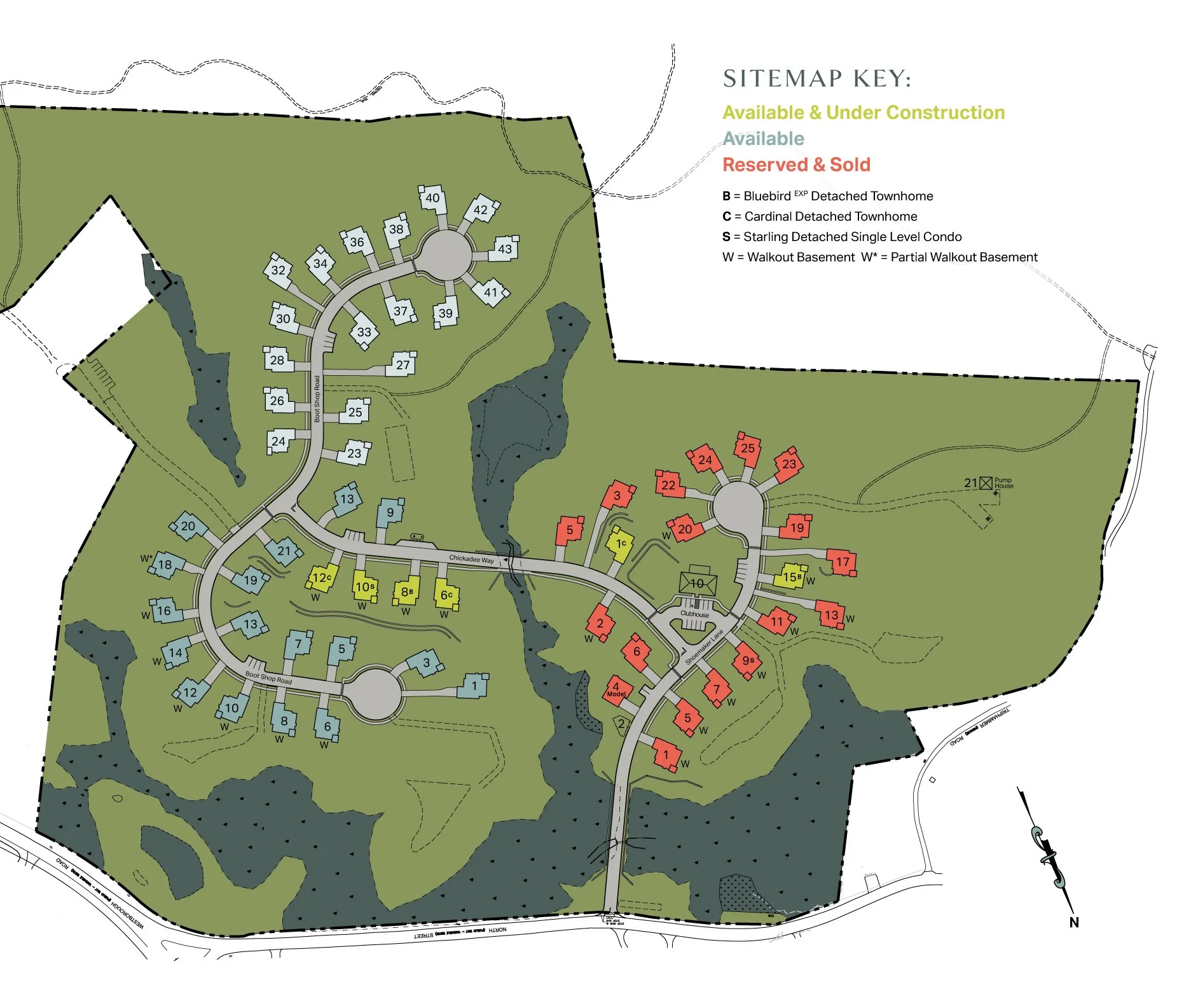 Cobblers Creek | New 55+ Detached Condos in Upton, MA