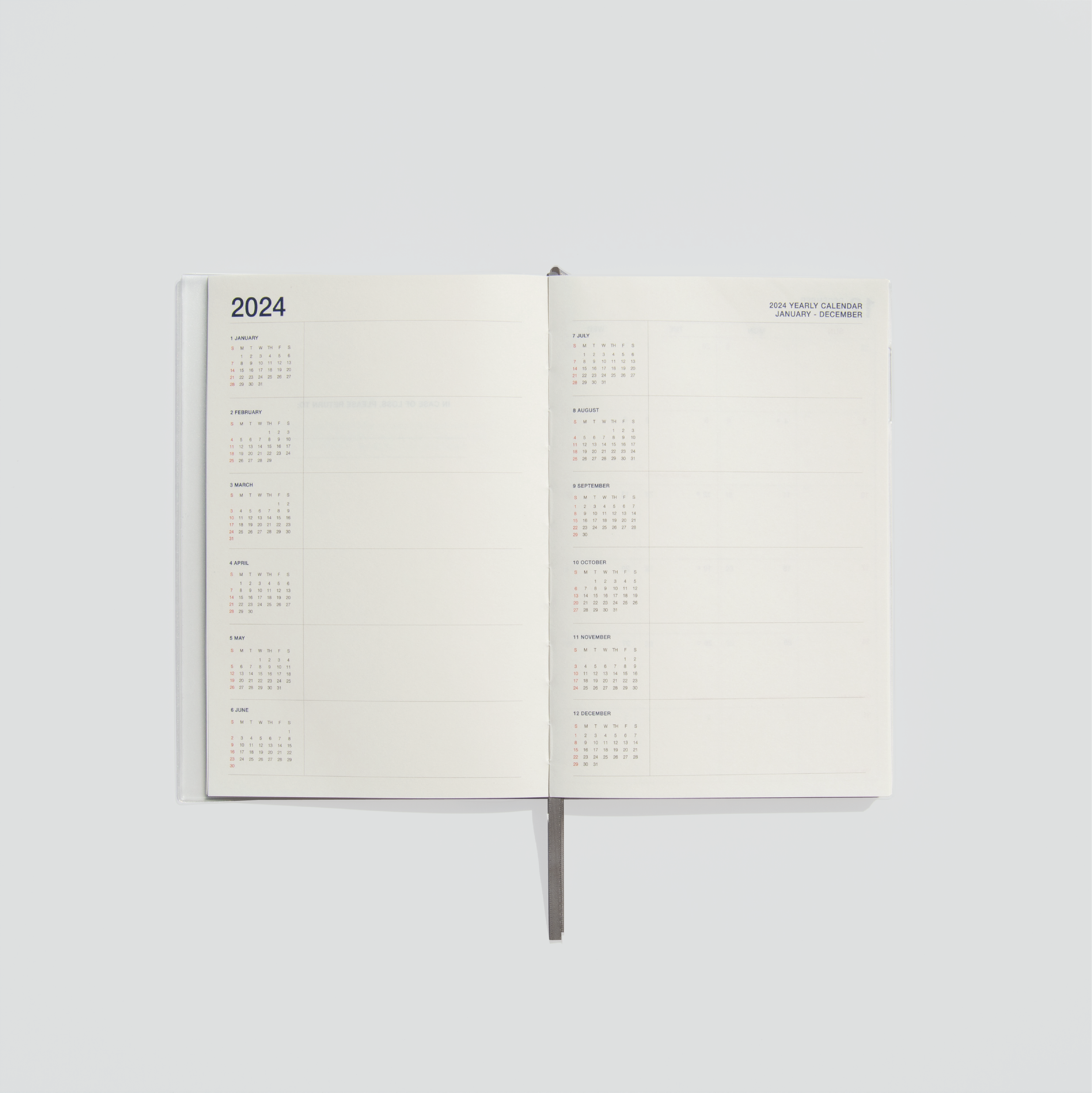 2025 RGB Weekly Planner — RGB Paper