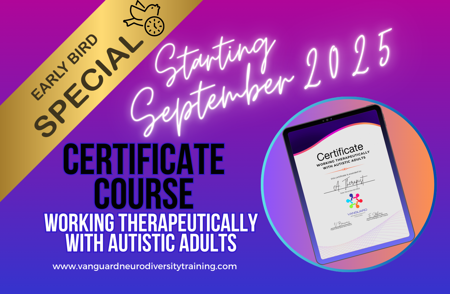 Neuroaffirming Courses — Vanguard Neurodiversity Training