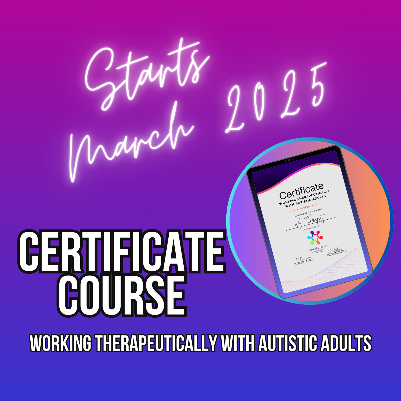 Vanguard Neurodiversity Training