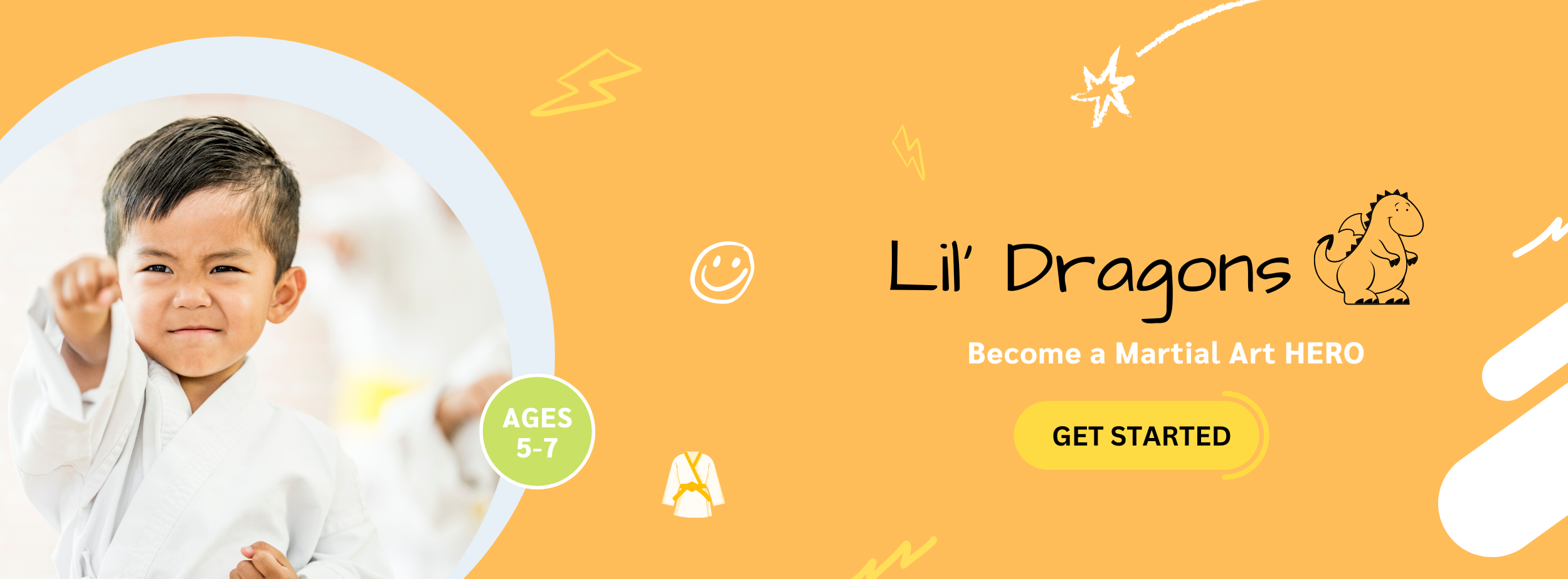 Lil' Dragons (ages 5-7yr) — Martial Art Heroes