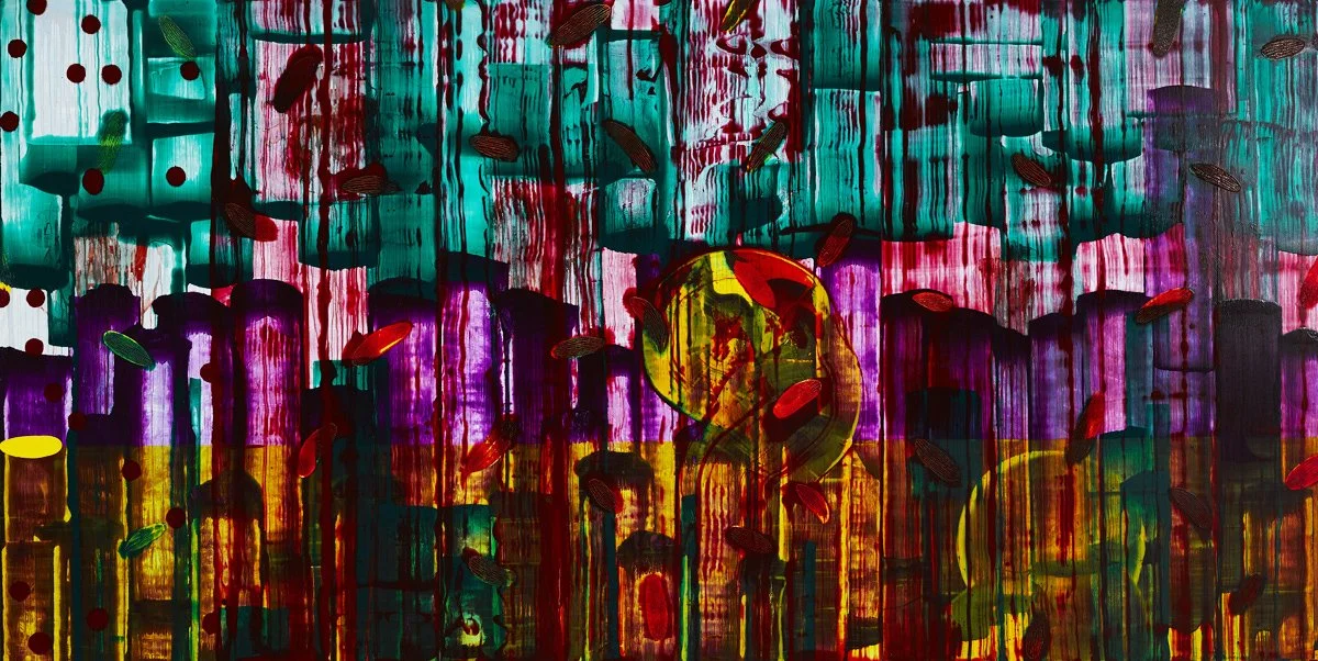 John Cronin Studio - Artist - Selection of Abstract Paintings - with ...