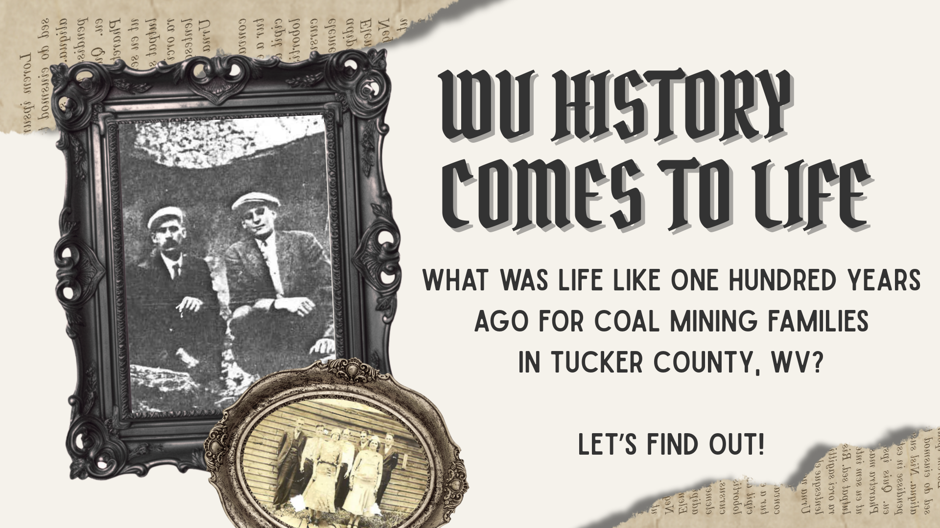 Early Mining Voices — Friends of Blackwater