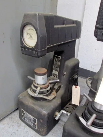 Machinery For Sale | Used Rockwell Hardness Tester, Wilson, Model 1JR ...