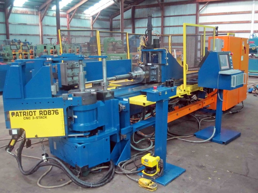 Machinery For Sale | Used 3" Horizontal Tube Bender, Crown, Model ...