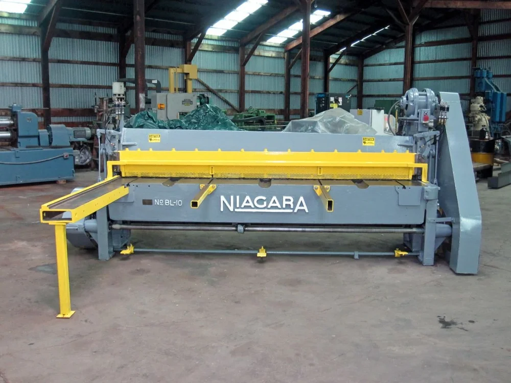 Machinery For Sale | Used 10 gauge x 10' Mechanical Power Squaring ...