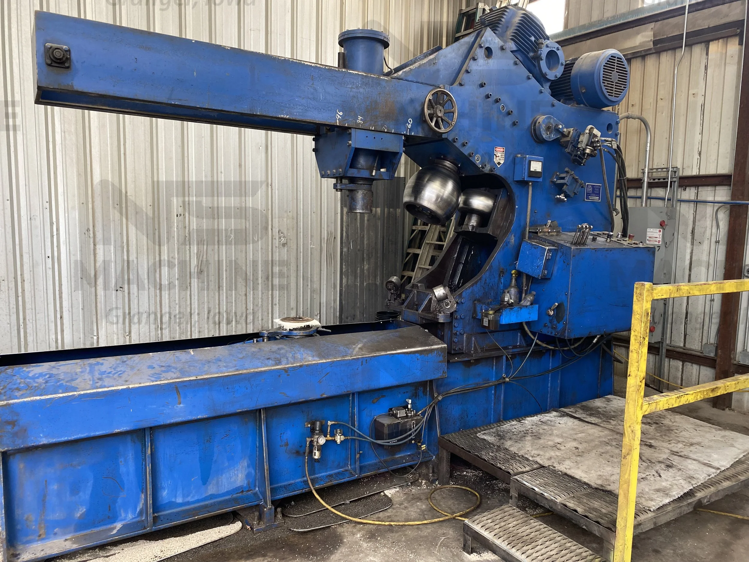 Used Flanging Machine For Sale: 1" Blue Valley No. 10 Flanger — NS Machine
