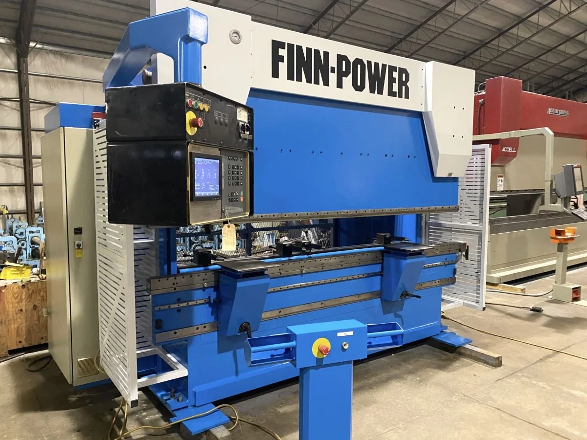90 ton Finn-Power CNC Press Brake | 2000 Model FPB 80-3050 — NS Machine