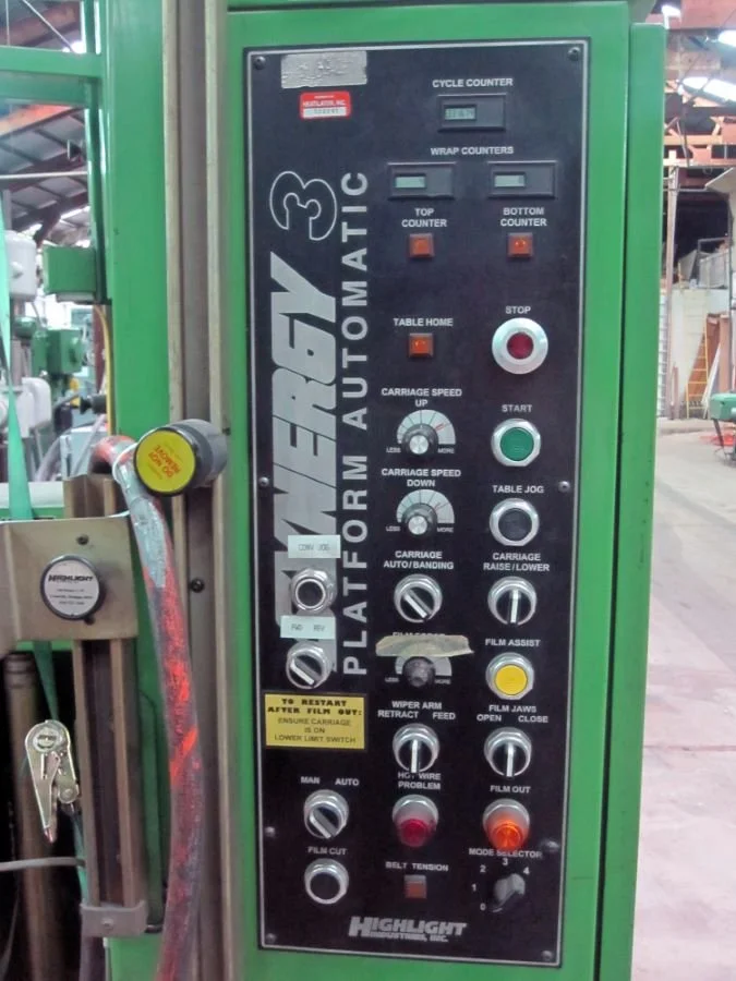 Machinery For Sale | Used Automatic Platform Stretch Wrapper, Highlight ...