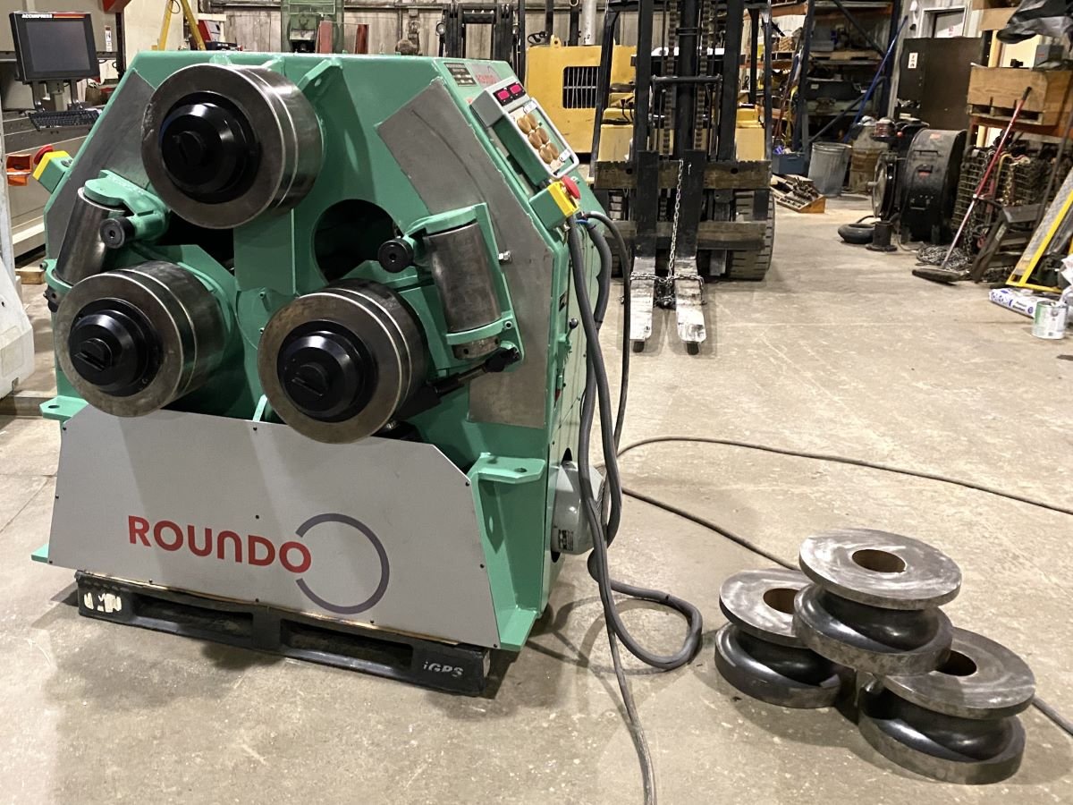 4.5" x 4.5" x .5" Roundo Hydraulic Angle Bending Roll | Model R5 — NS ...