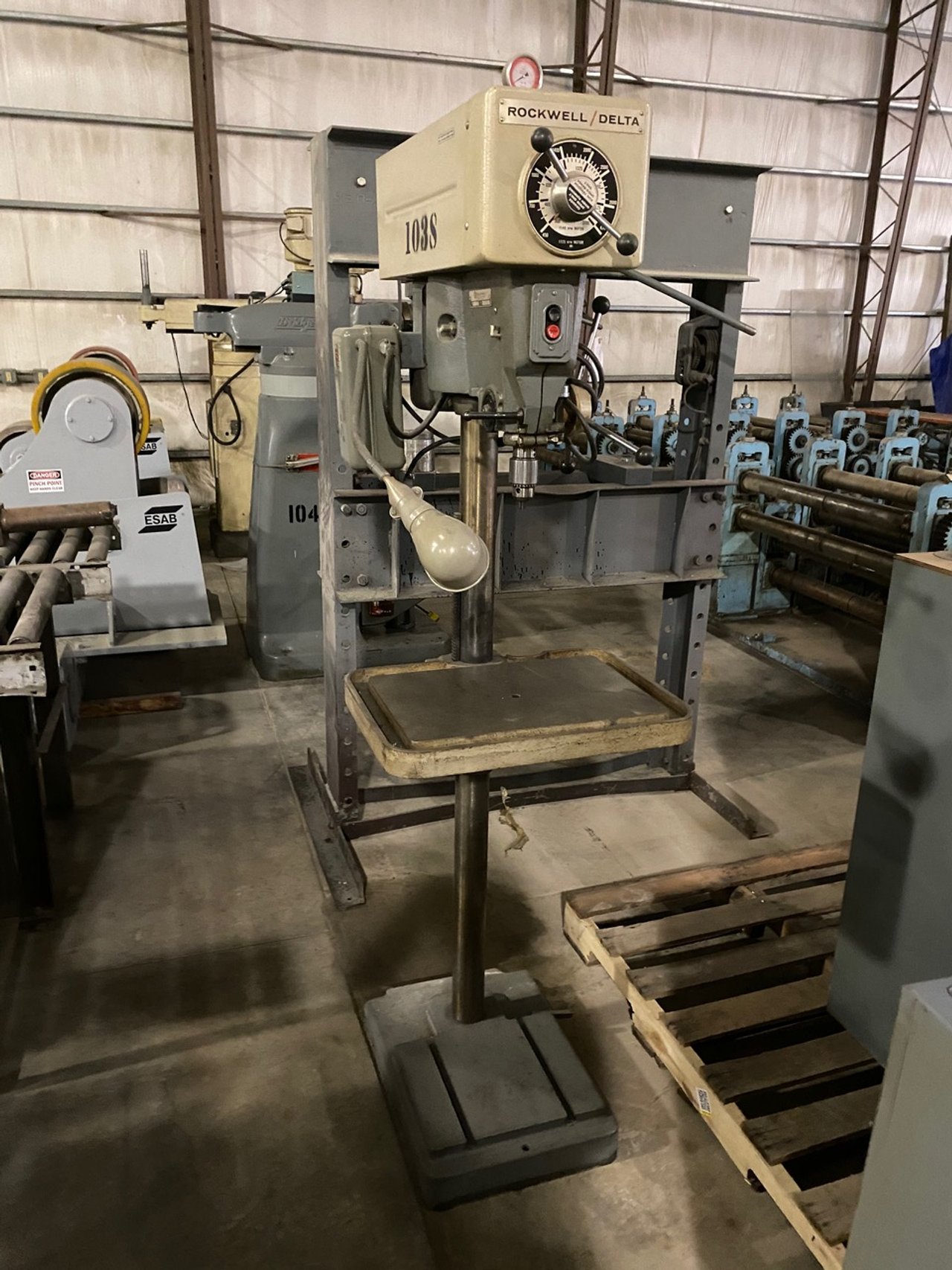 15" Rockwell Delta Drill Press 15-655 — NS Machine