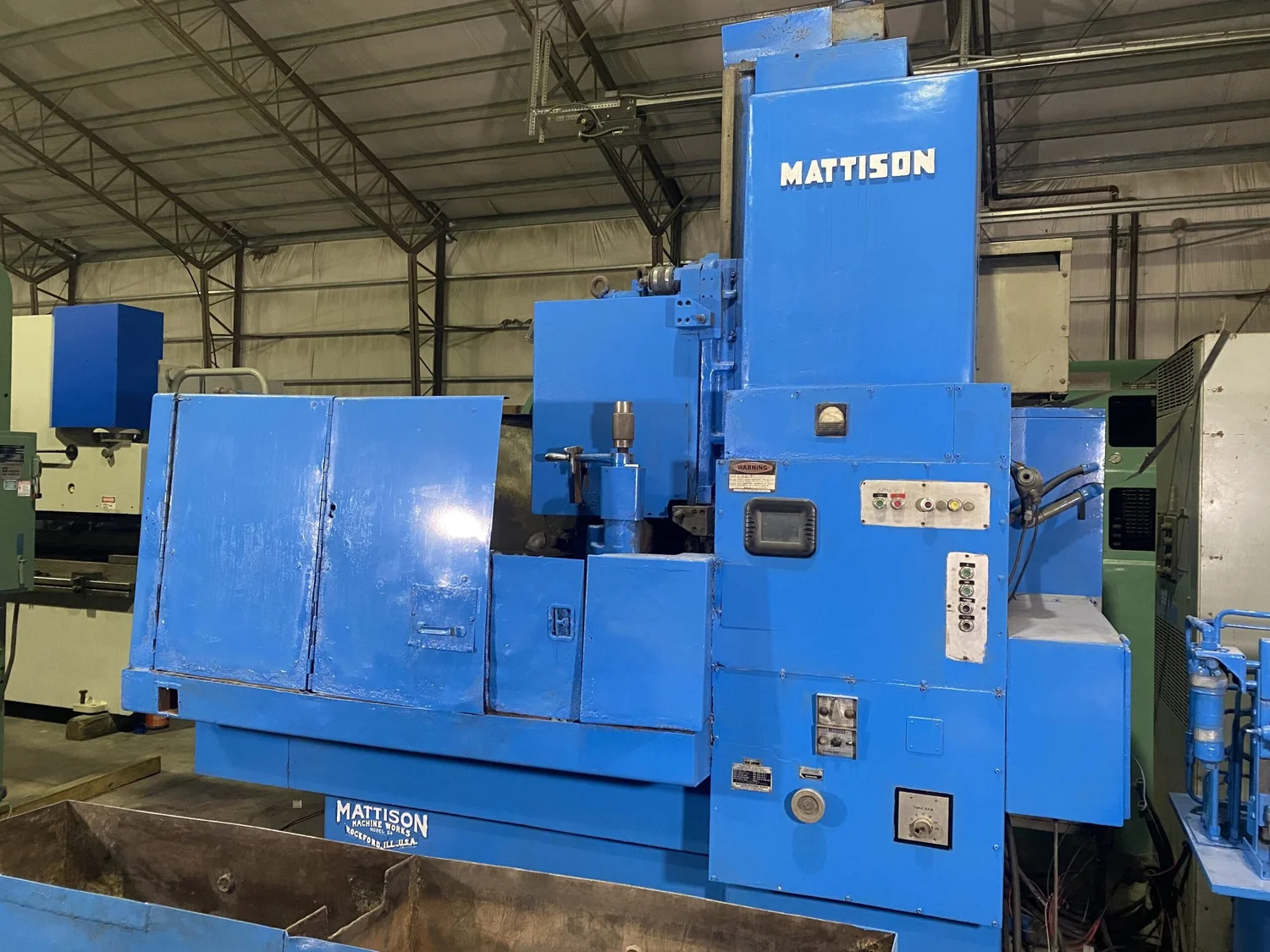 48-mattison-rotary-surface-grinder-model-24 — NS Machine