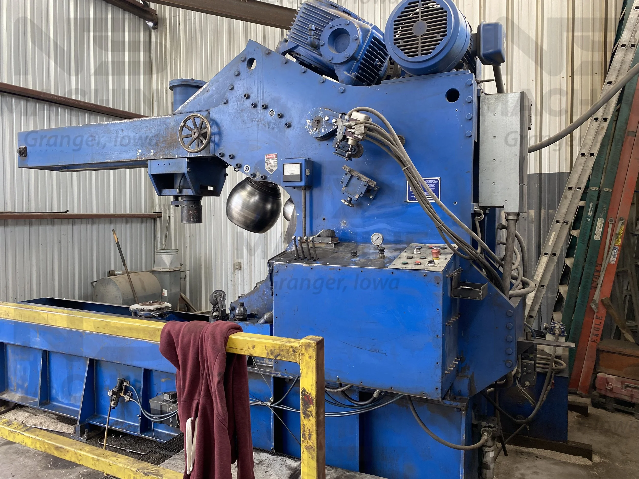 Used Flanging Machine For Sale: 1" Blue Valley No. 10 Flanger — NS Machine