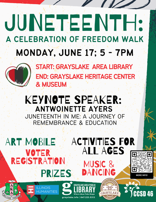 Juneteenth: A Celebration of Freedom Walk — Grayslake Village Center