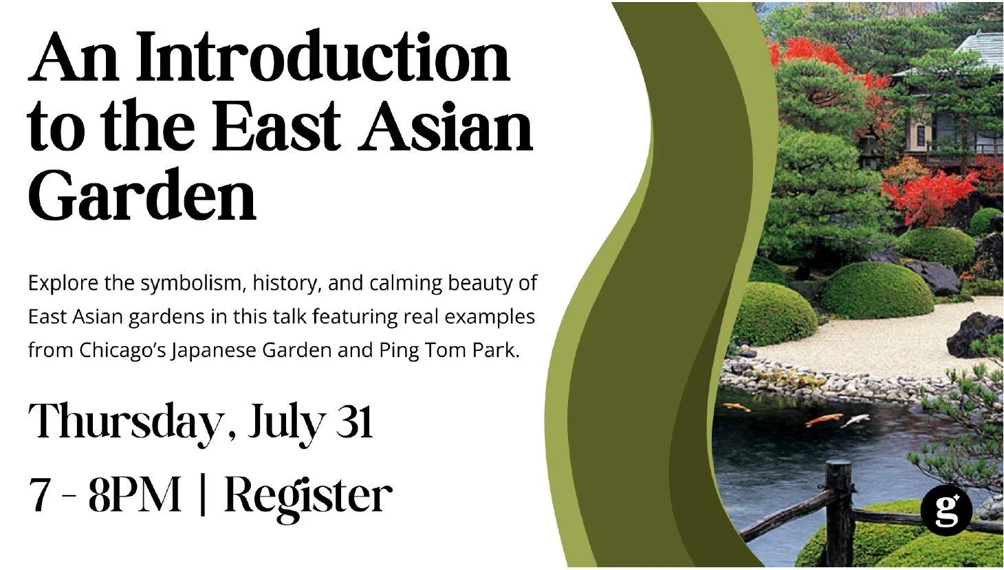 An Introduction to the East Asian Garden — Grayslake Village Center