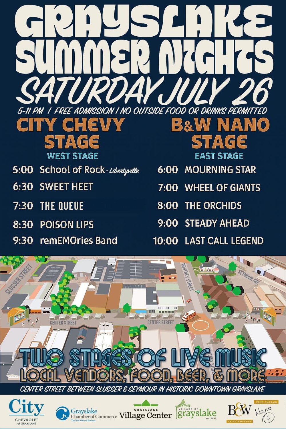 Grayslake Summer Nights — Grayslake Village Center
