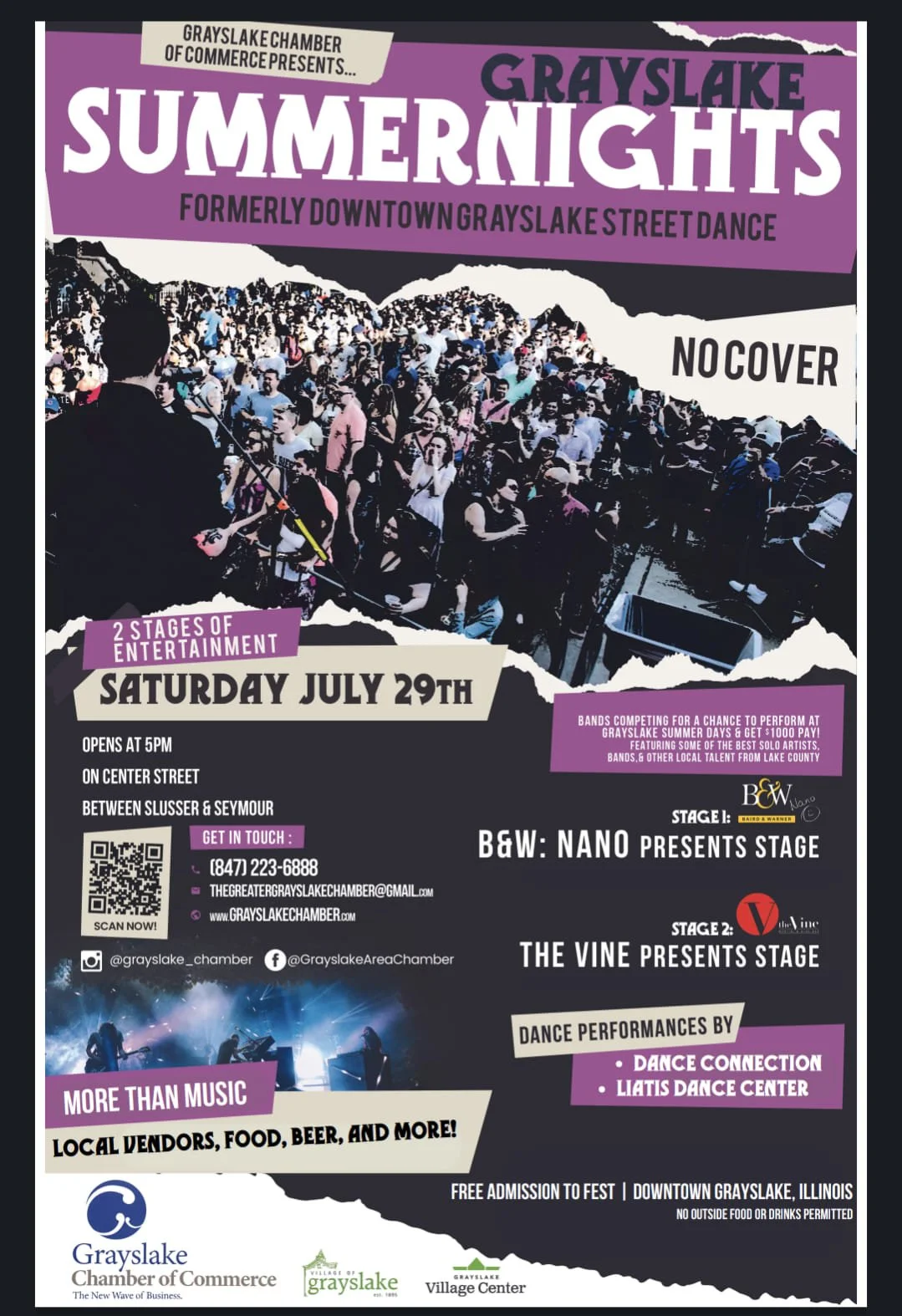 Grayslake Summer Nights — Grayslake Village Center