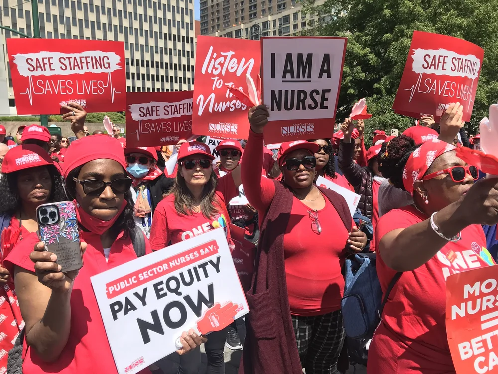 NYC H+H Nurses Win Big Raise in Ongoing Fight for Pay Parity — Work-Bites