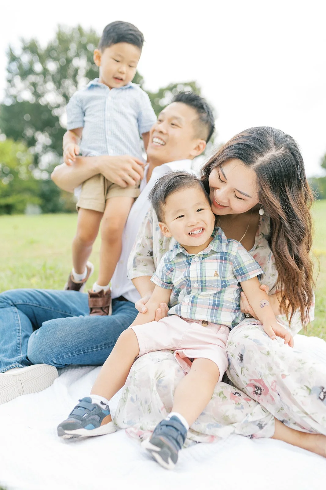 NC Museum of Art Family Session : Kelly Bullock Photography