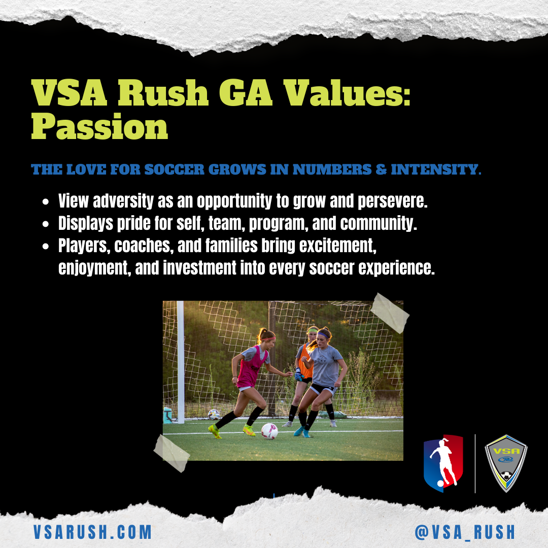 Girls Academy League — VSA Rush