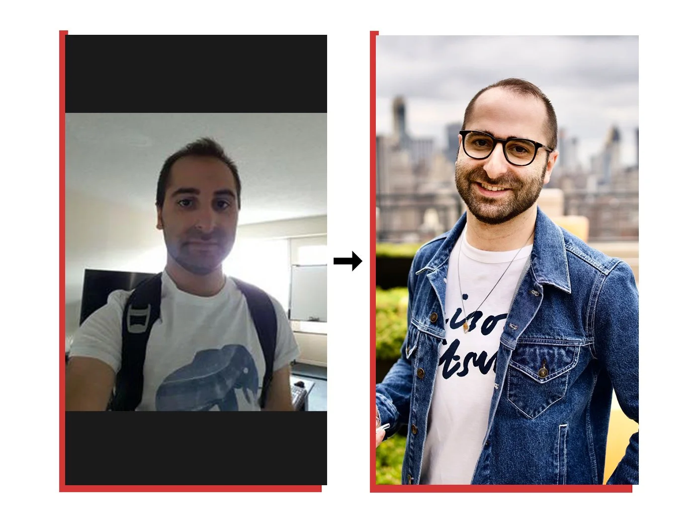 Styling client transformations — The Essential Man