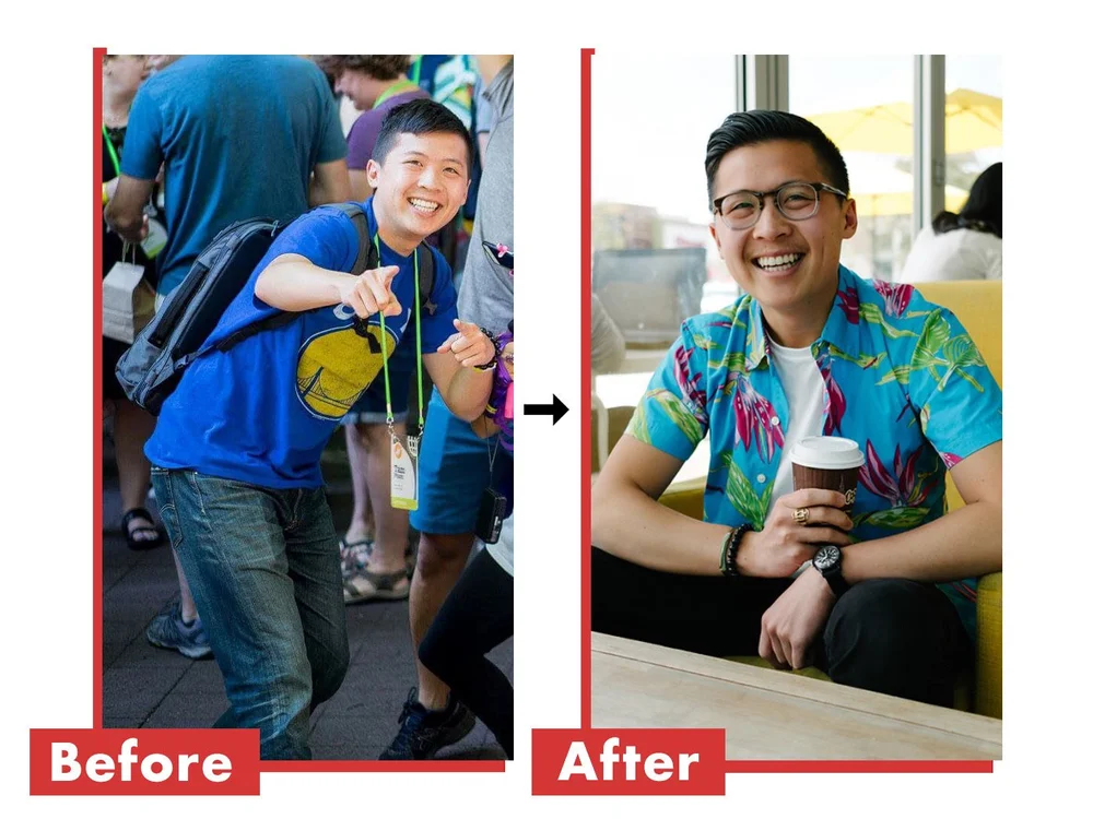 Styling client transformations — The Essential Man