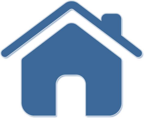 Blue House Icon Png