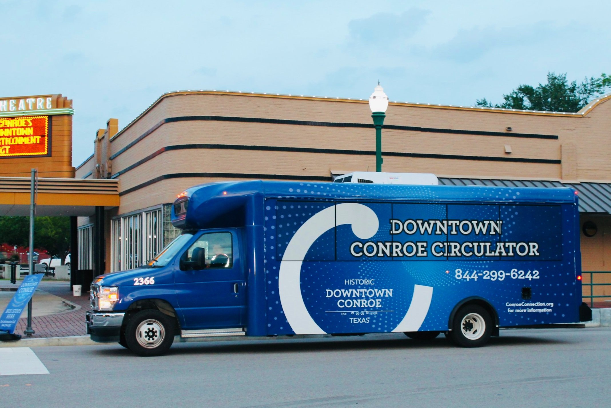 Downtown Transportation | Explore Downtown Conroe | Ride & Discover ...