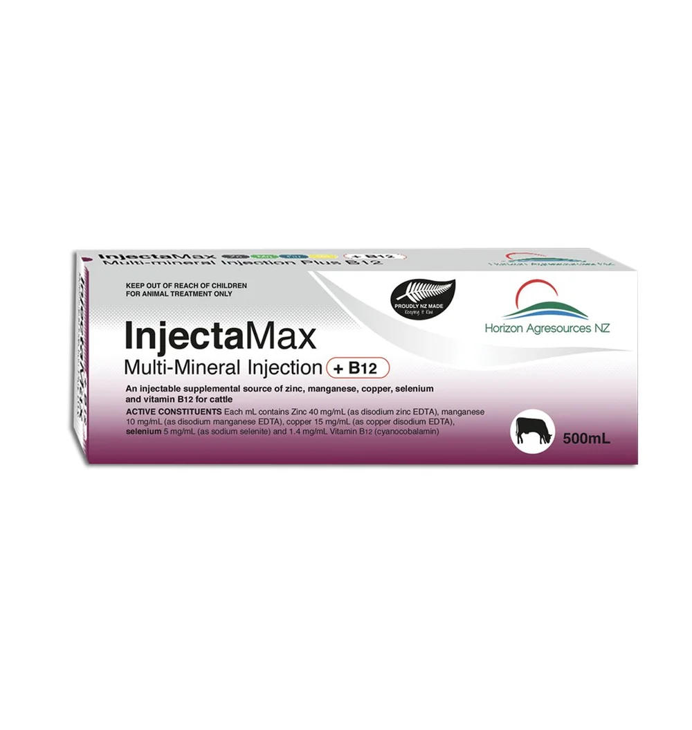 InjectaMax multi-mineral injection for cattle — Horizon Agresources