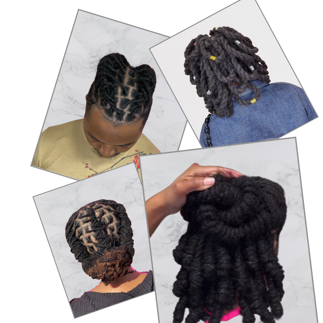 Loc Maintenance-retwist loc styles & more — Lotuz Loc Studio-locsalonnearme
