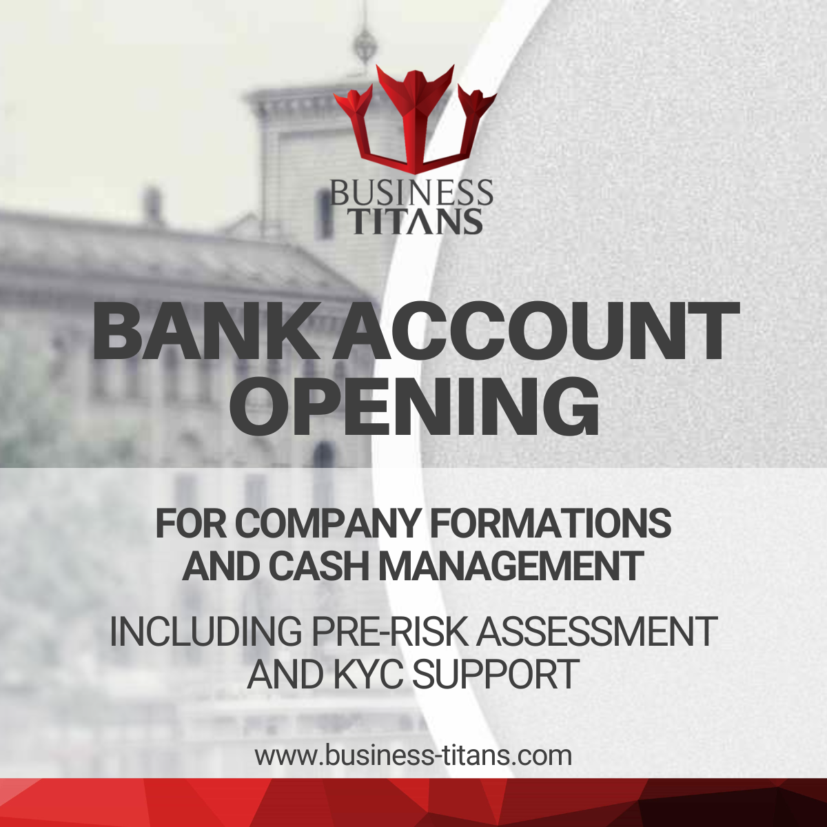 Bank account opening — Business Titans