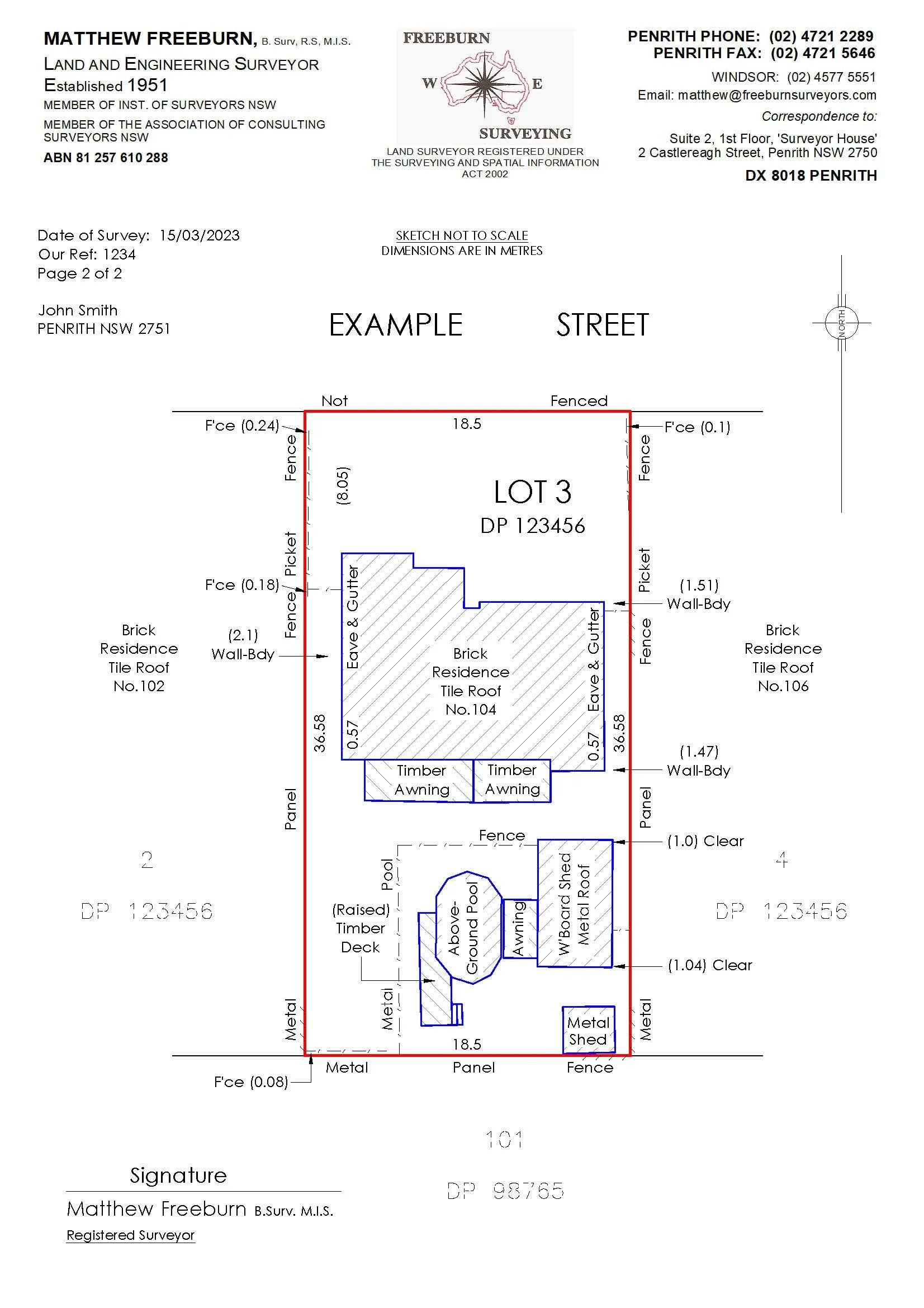 About 1 — Freeburn Surveying