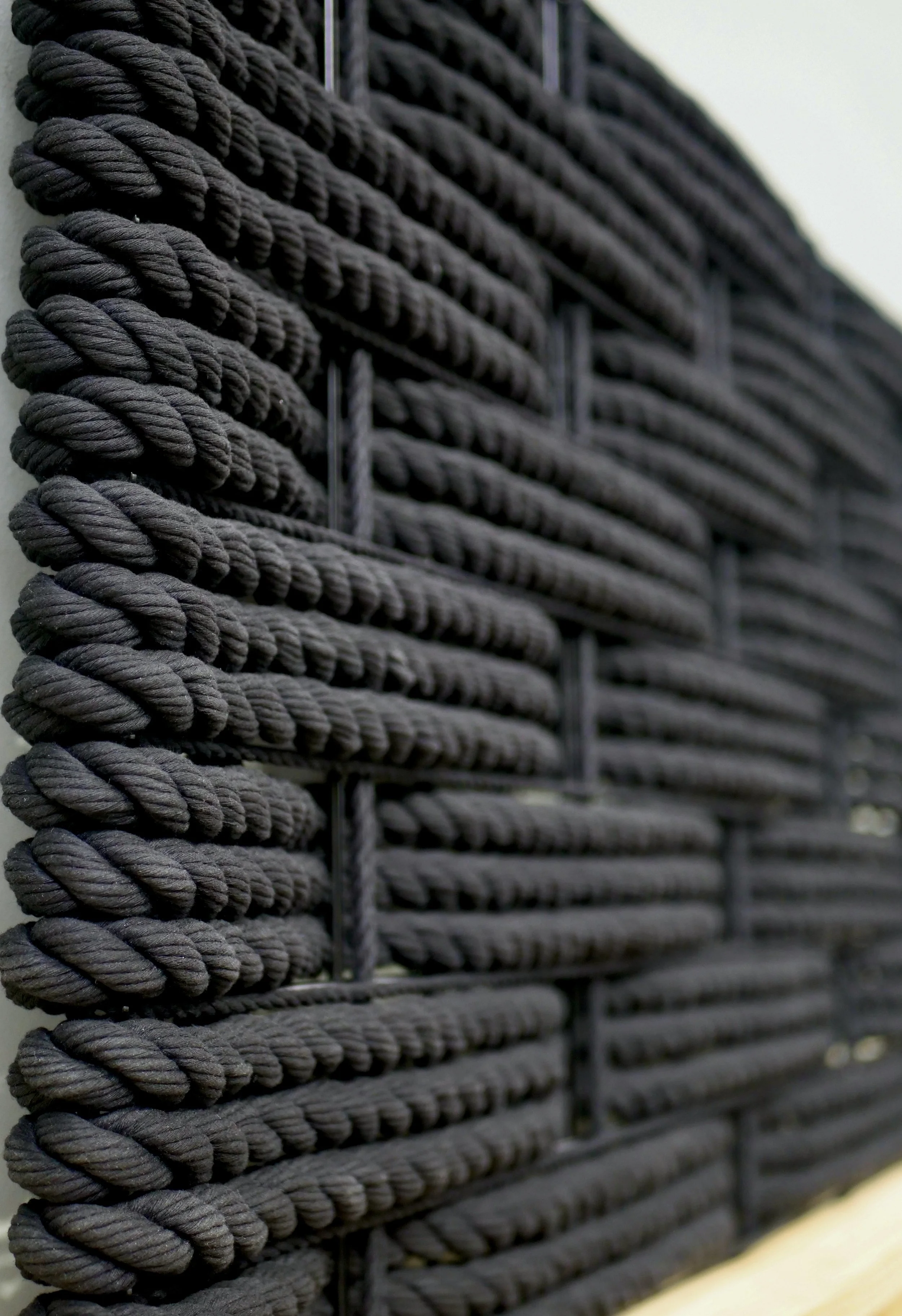 SHOP | Woven Rope Wall & Ceiling Panels | Rope Art Dividers