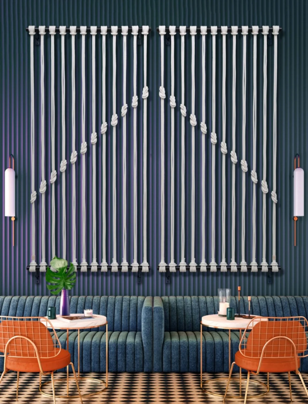 SHOP | Woven Rope Wall & Ceiling Panels | Rope Wall Hangings
