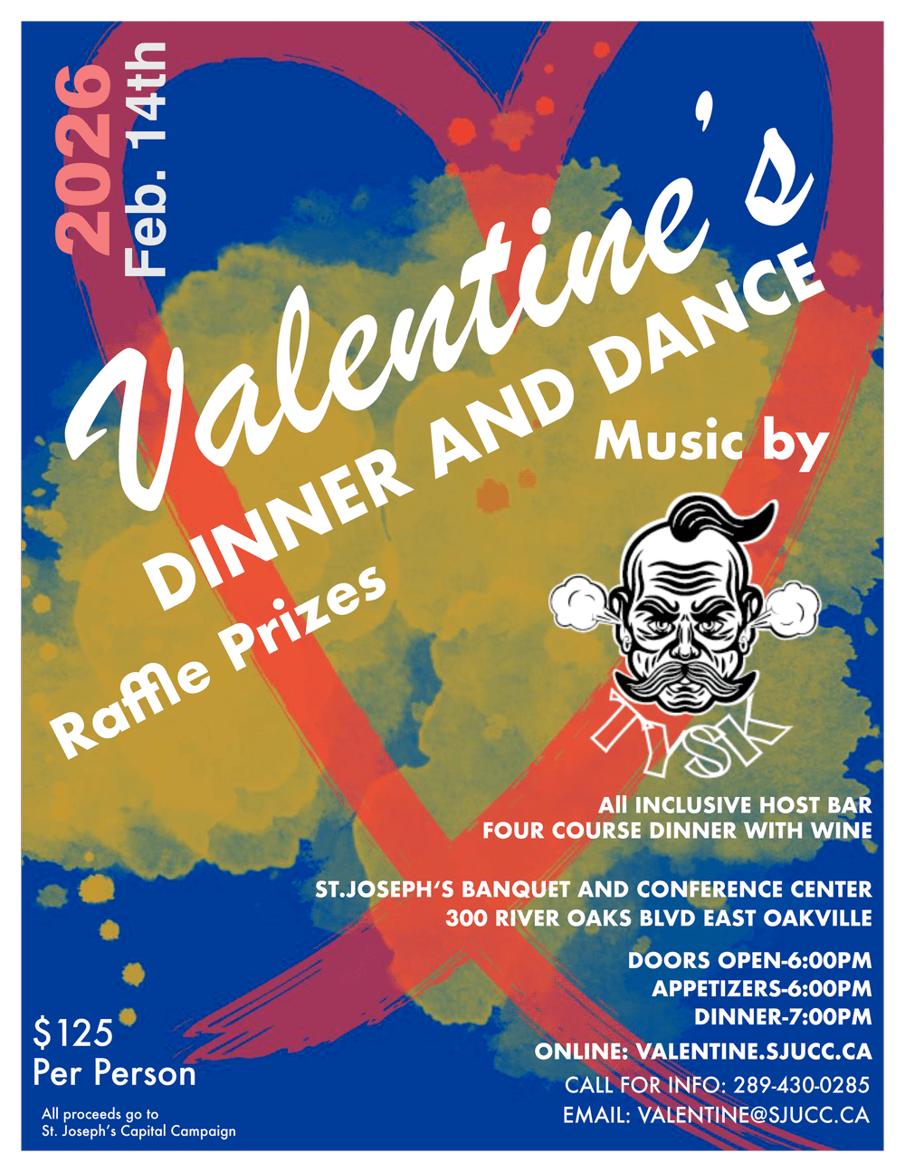 VALENTINE’S DINNER & DANCE — St. Joseph's Ukrainian Catholic Church