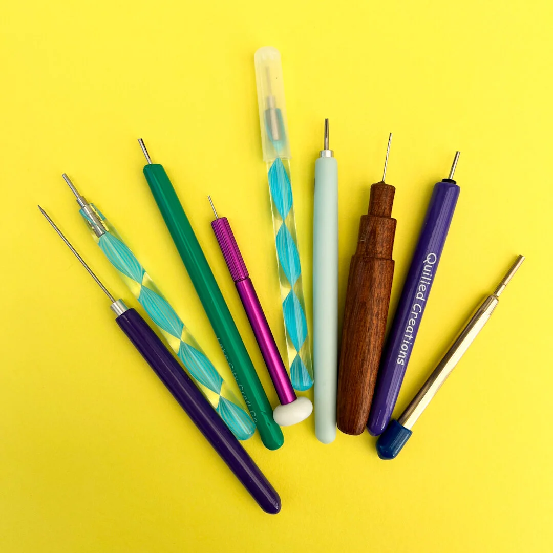 All about… quilling paper widths — The Quirky Quillers