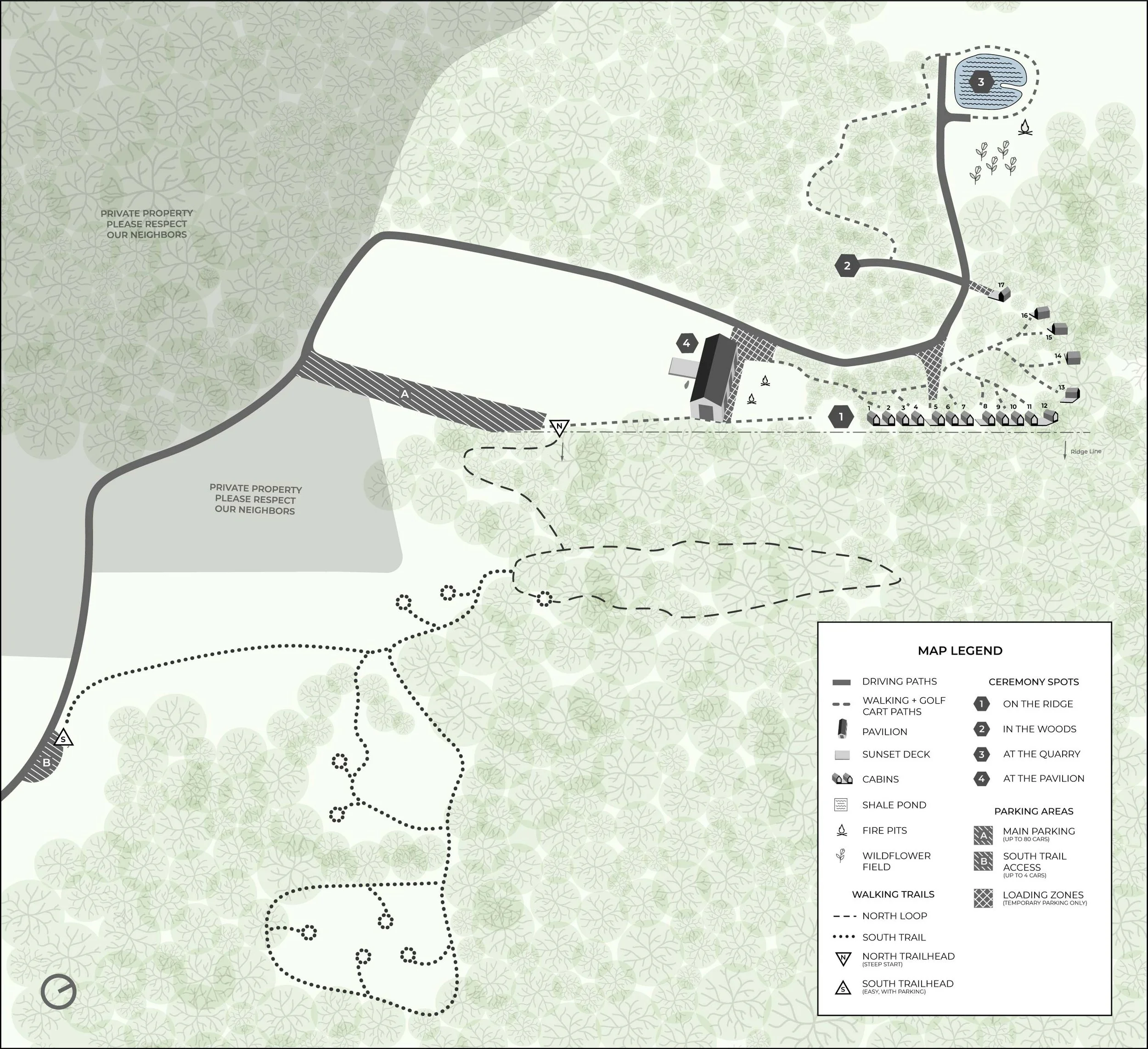 Gather Greene | Cabins