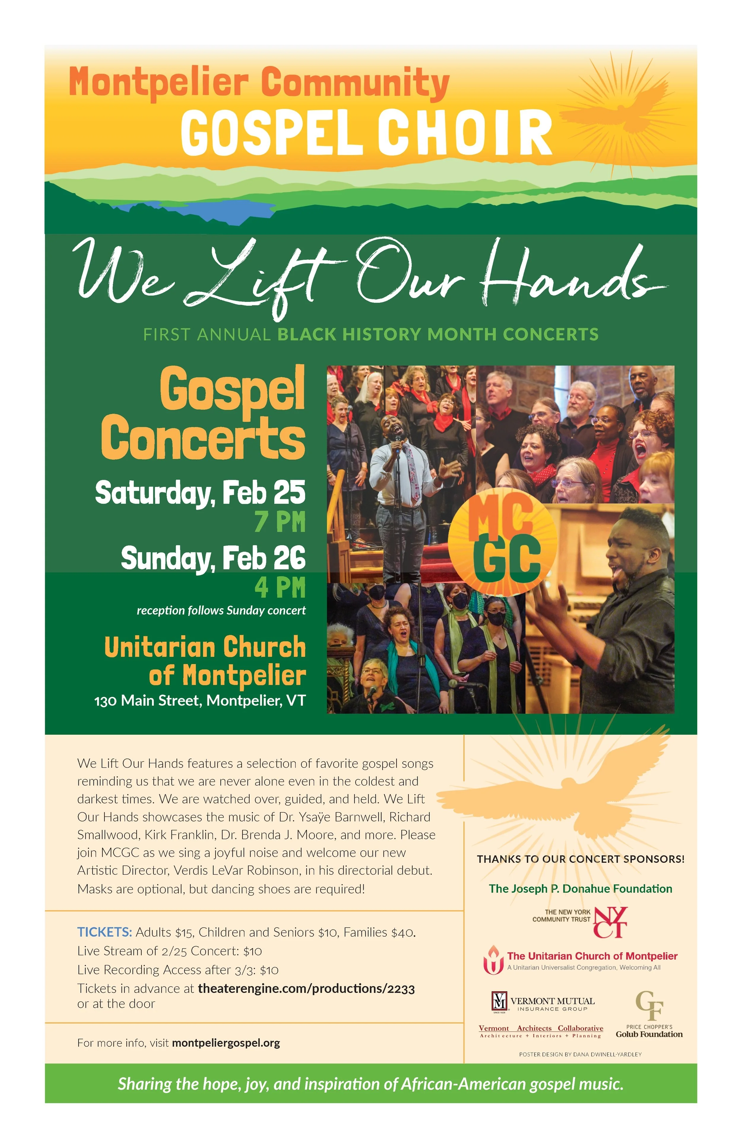 CONCERTS | Montpelier Community Gospel Choir