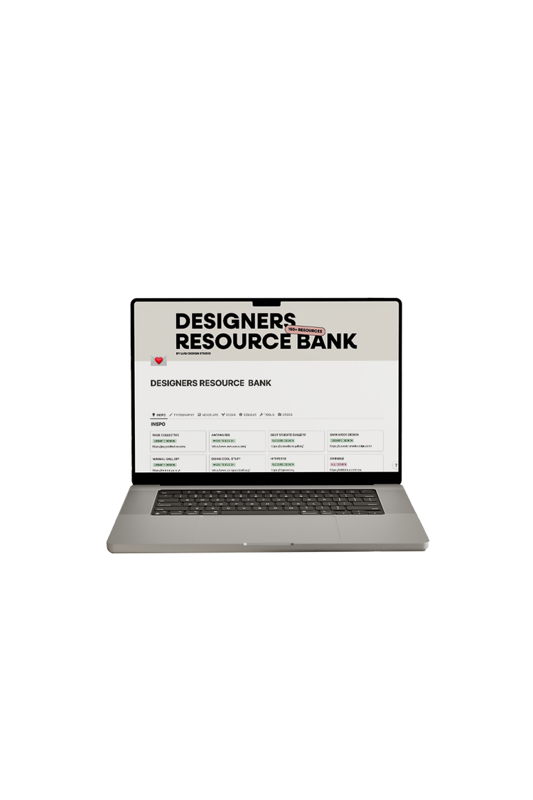 The Designers Resource Bank — LUGI DESIGN STUDIO | BRANDING & WEBSITE ...