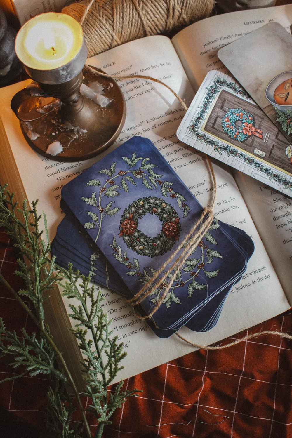 Yuletide Tarot Review — Spirit Element