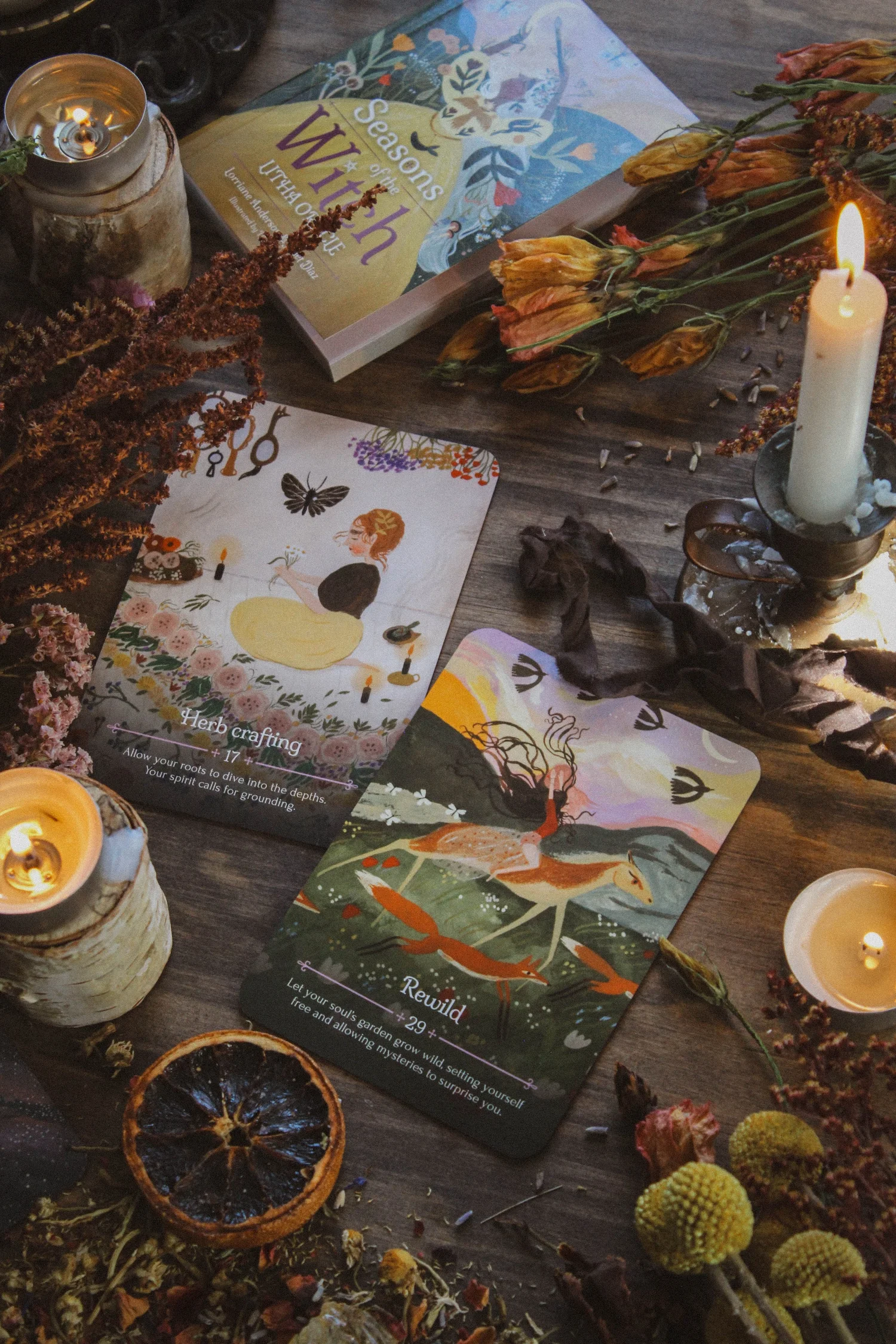 A look at the Seasons of the Witch: Litha Oracle — Spirit Element