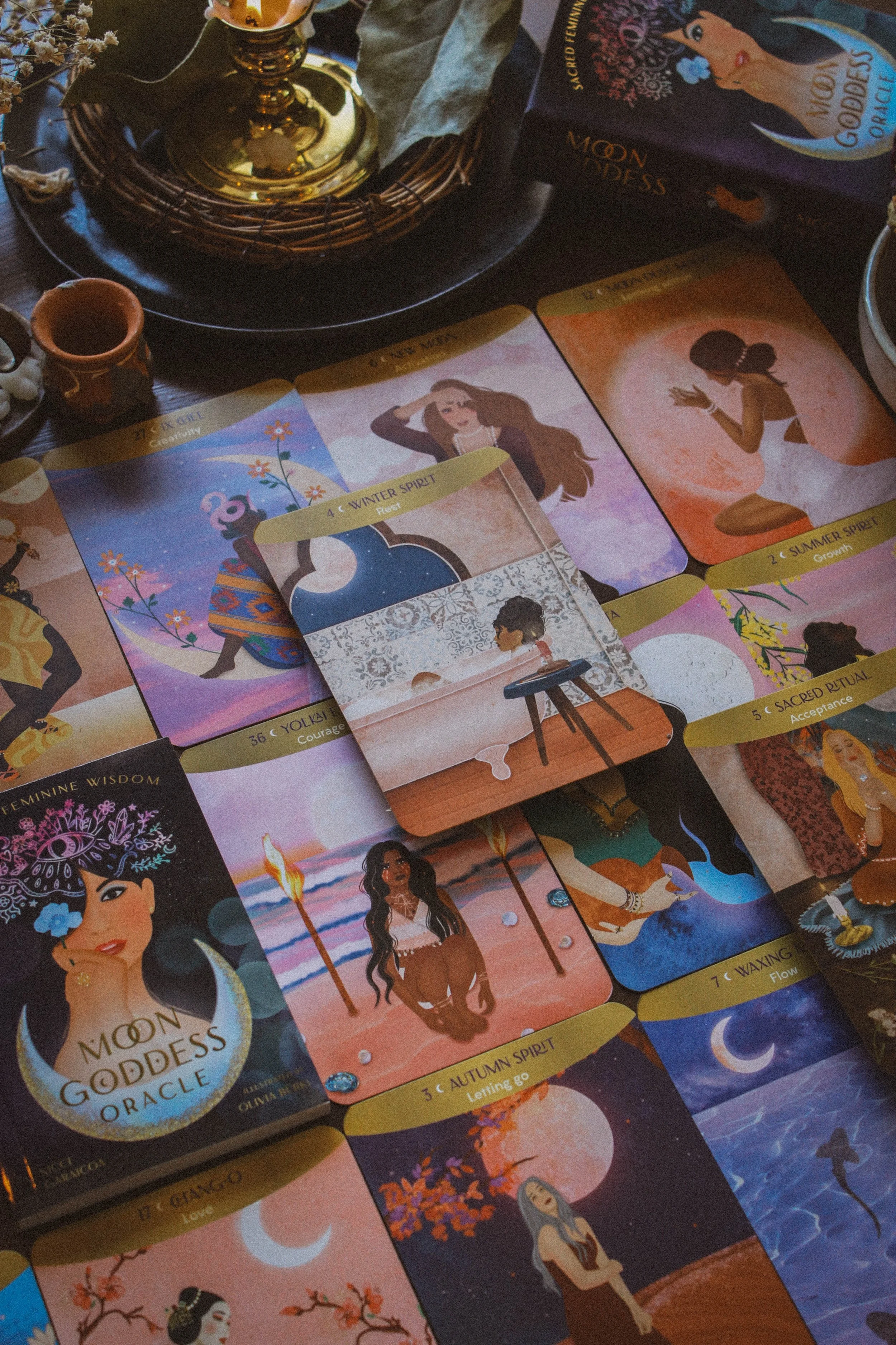 Moon Goddess Oracle Cards Review — Spirit Element