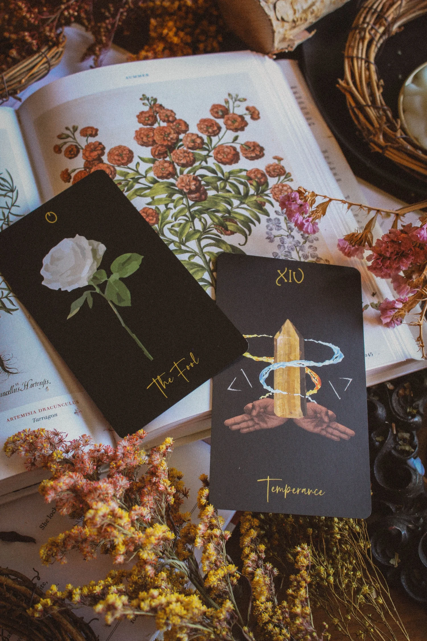 Practical Magic Inner Witch Tarot — Spirit Element