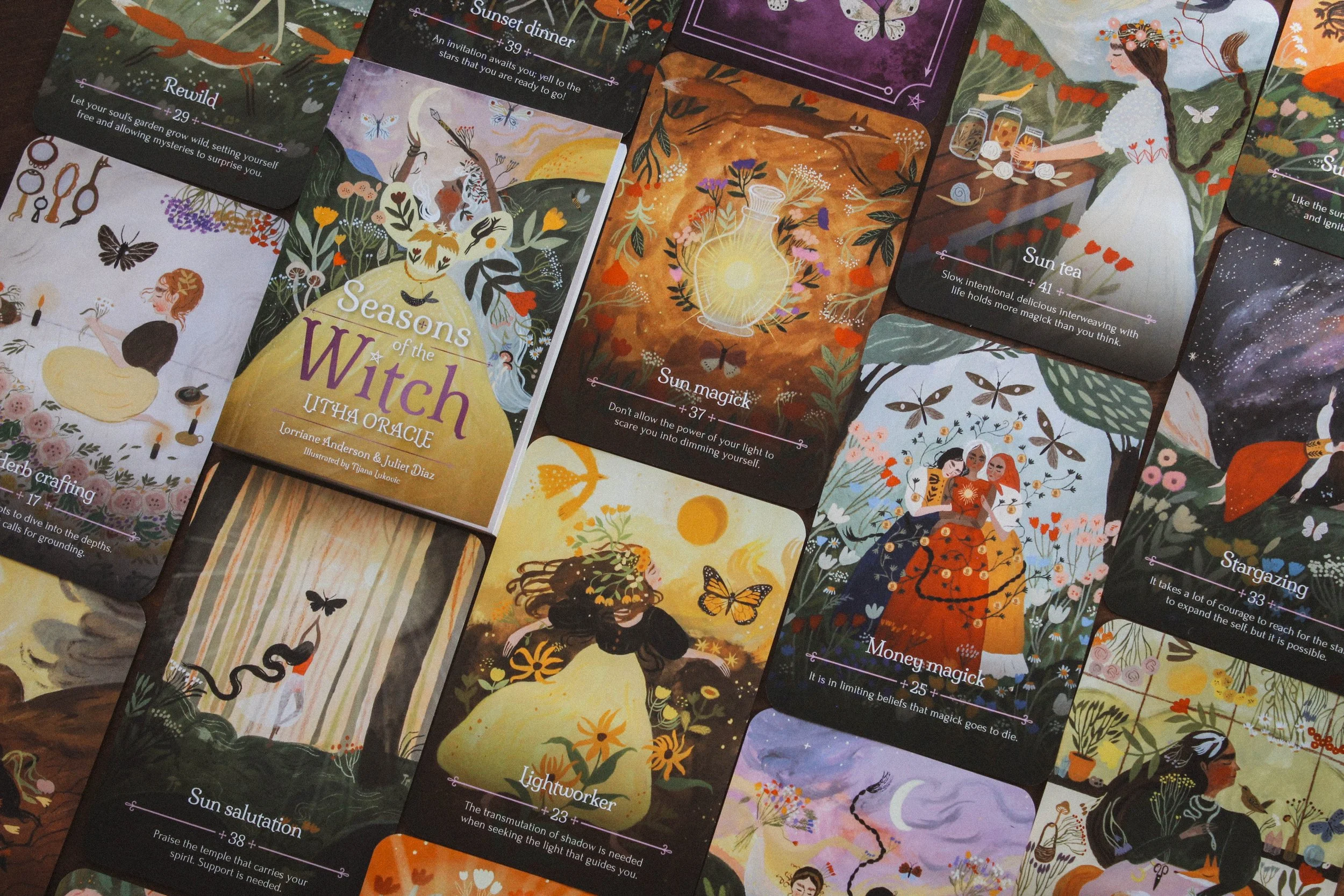 A look at the Seasons of the Witch: Litha Oracle — Spirit Element