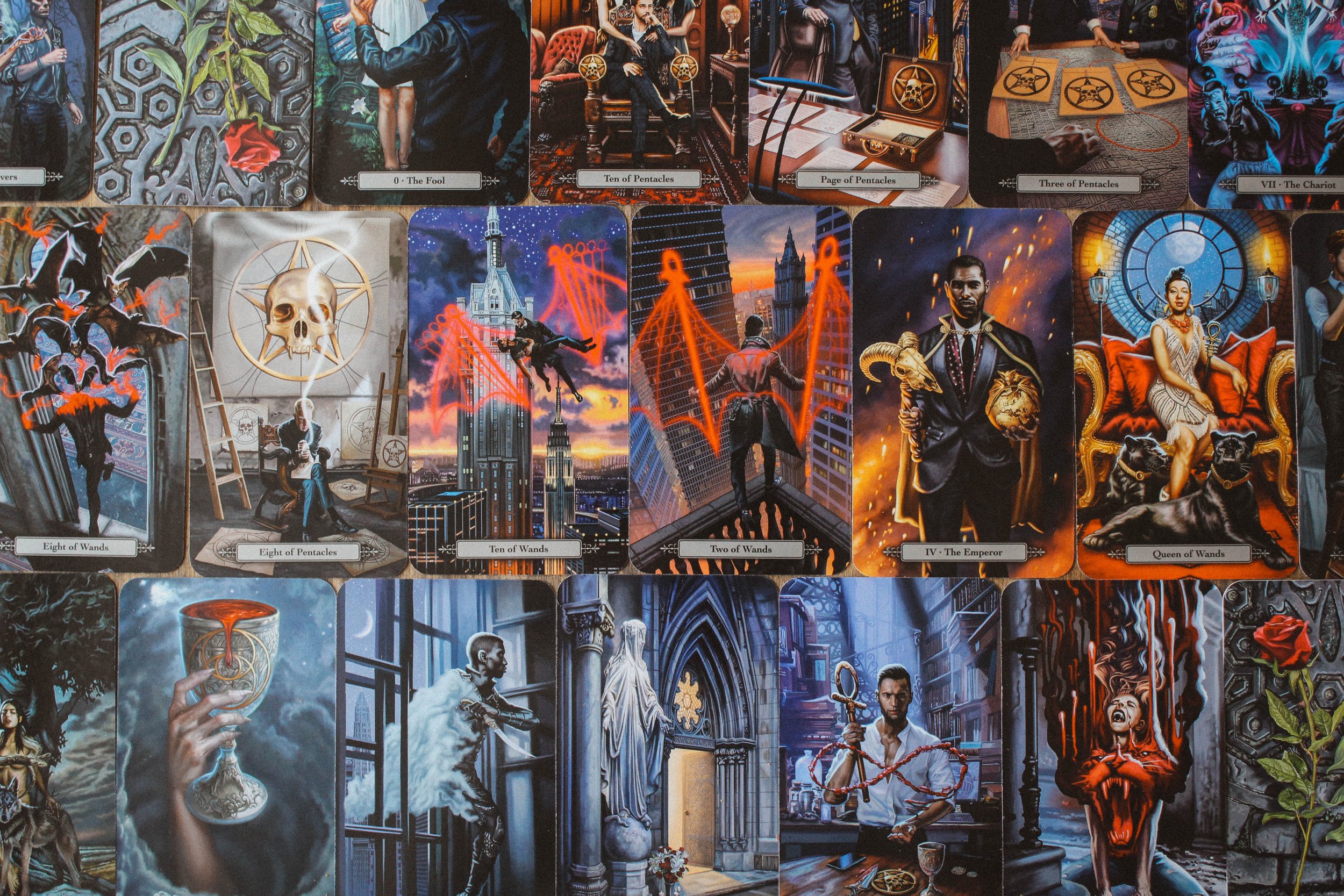 Tarot of the Vampires — Spirit Element