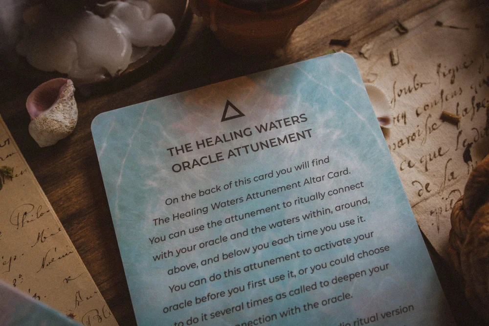 Water Energy Oracle Decks — Spirit Element
