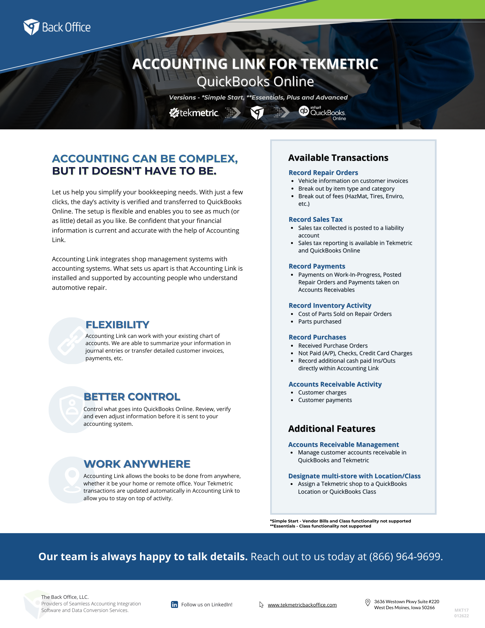 Accounting Link Online — Back Office - Accounting Automation